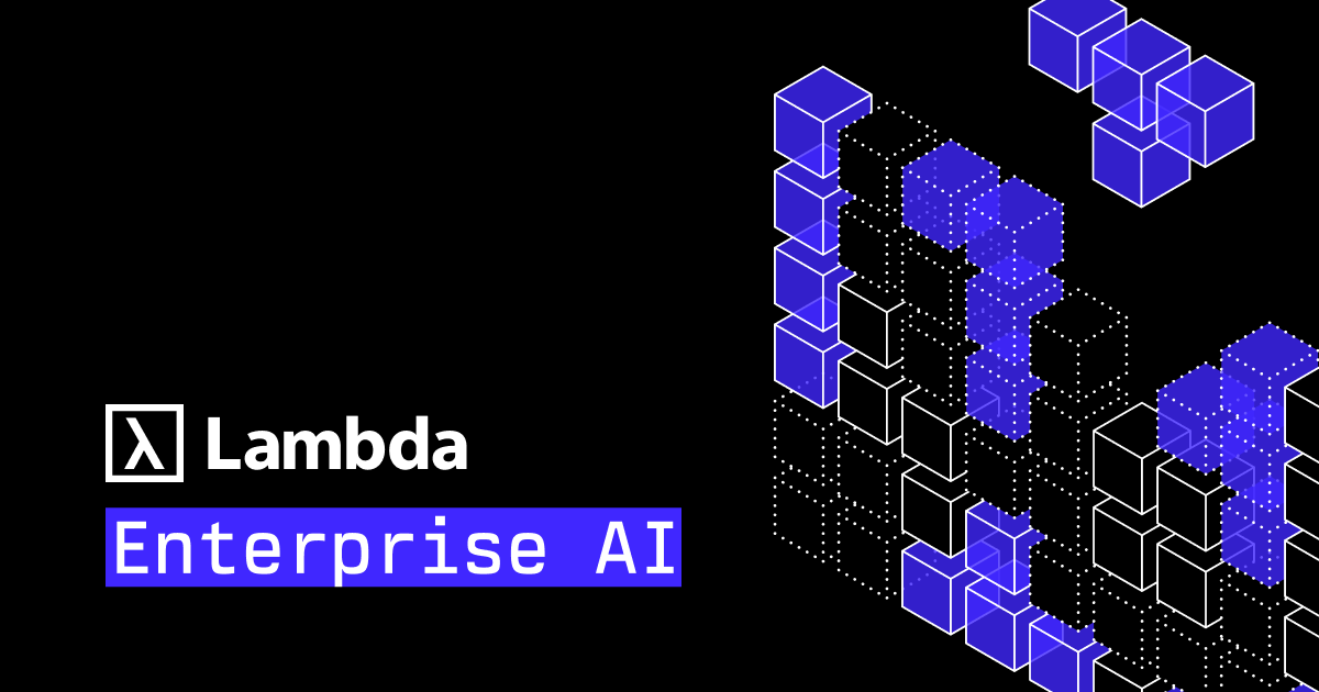 Enterprise AI | Lambda